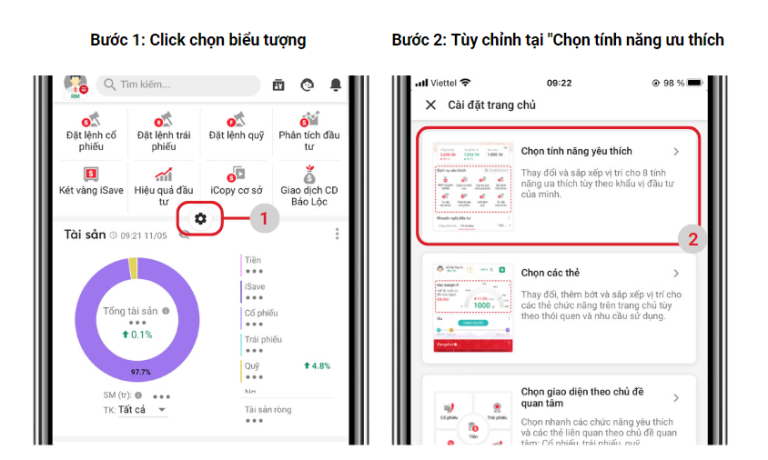 Sử dụng tính năng TCInvest | Trung tâm hỗ trợ - TCBS